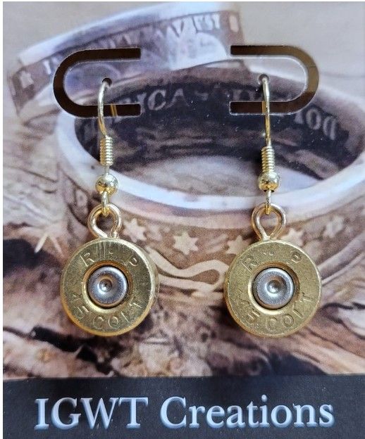 shotgun cartridge earrings